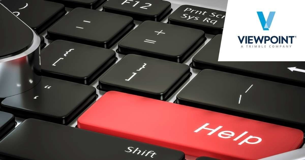 Welcome to the New Viewpoint Help! | Viewpoint | Trimble